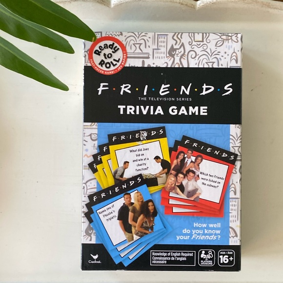 FRIENDS | Games | New Friends Television Show Trivia Game | Poshmark